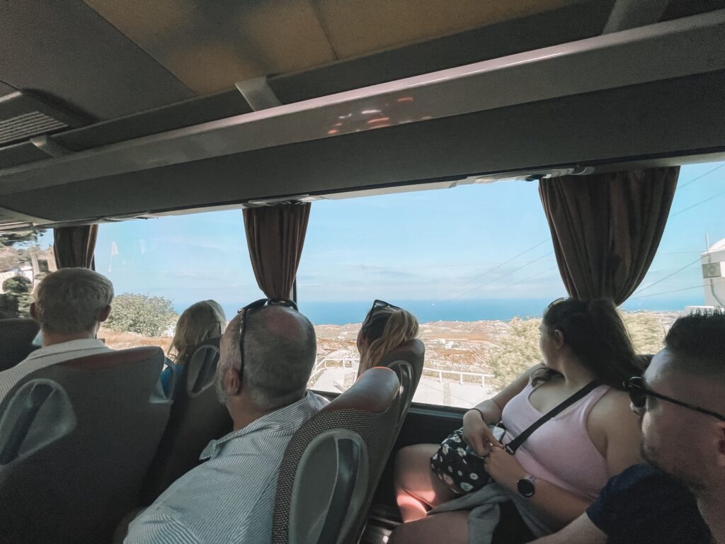 How to Get to Oia from the Santorini Cruise Port - meganywhere